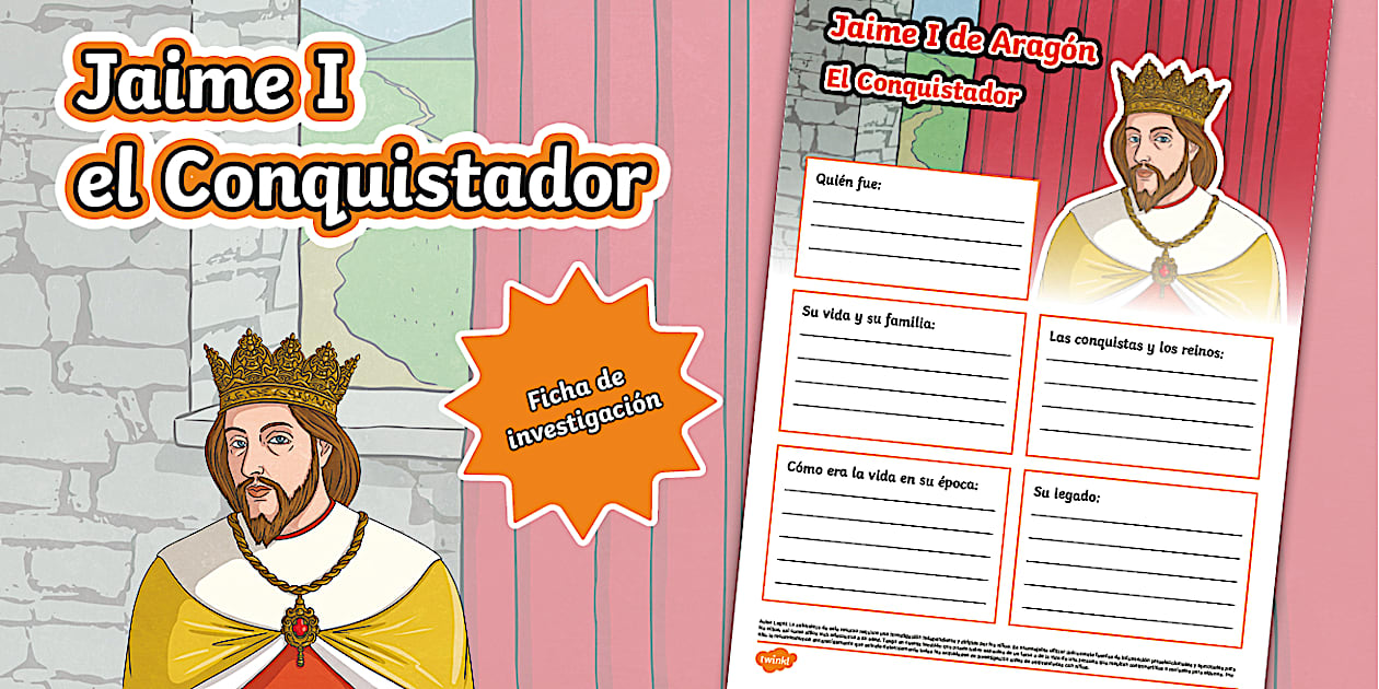 * NEW * Ficha de investigación: Jaime I el Conquistador