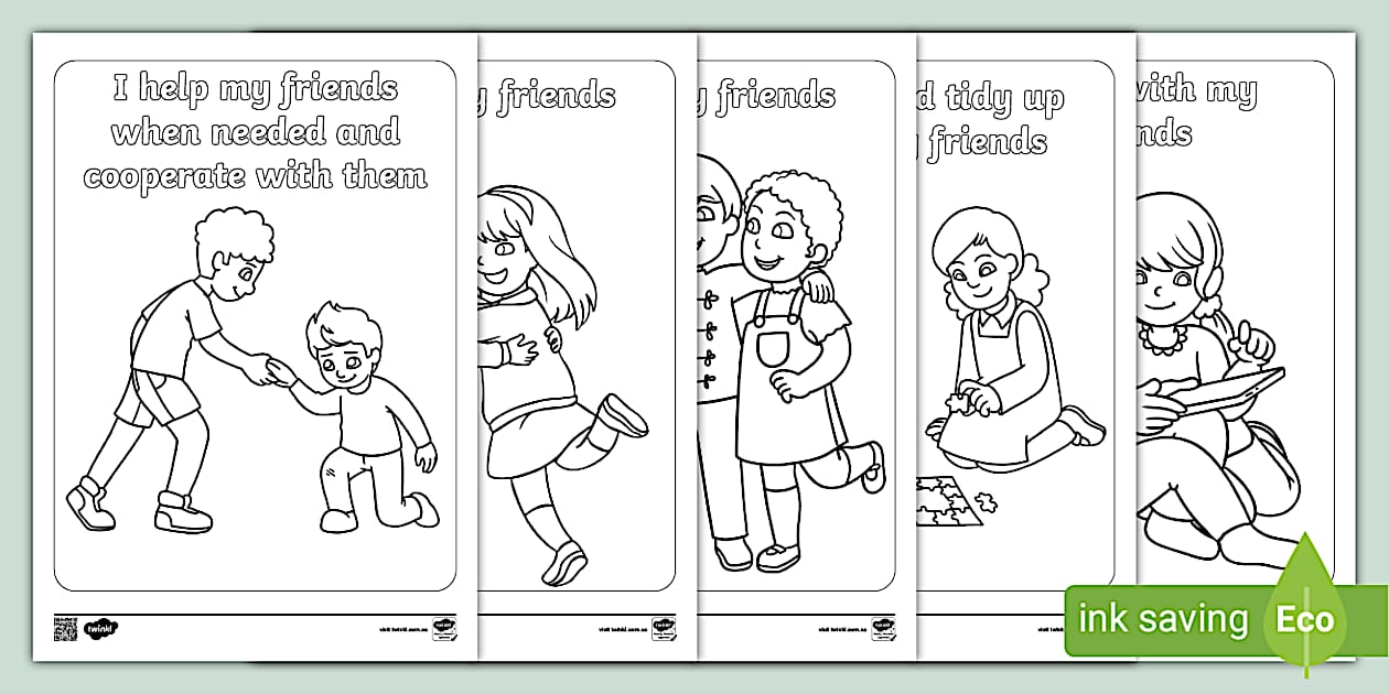 Friendship Manners Lesson Activity (teacher made) - Twinkl