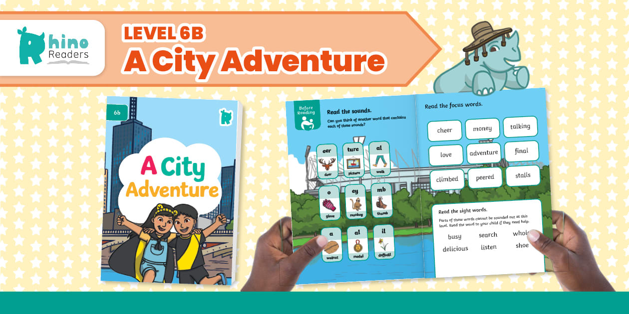 Level 6b Decodable Readers: A City Adventure