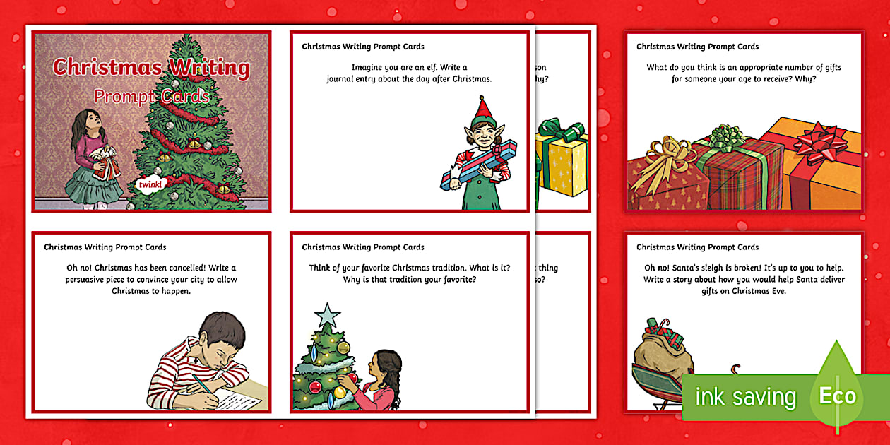 Christmas Writing Prompts for 4th Grade | Twinkl USA