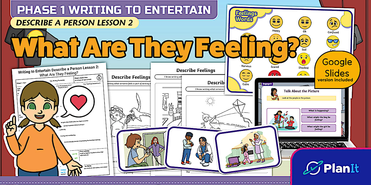 Phase 1 Describe a Person Lesson 2: What Are They Feeling?