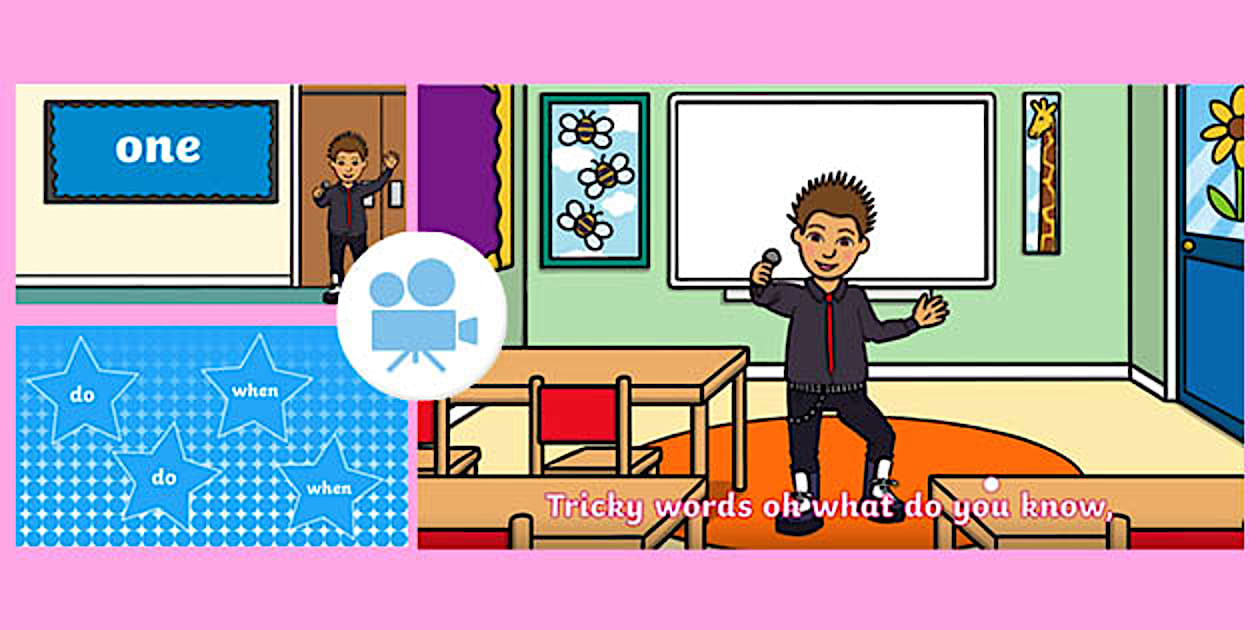 Level 4 Tricky Words Song 2 | Twinkl Go! (teacher made)