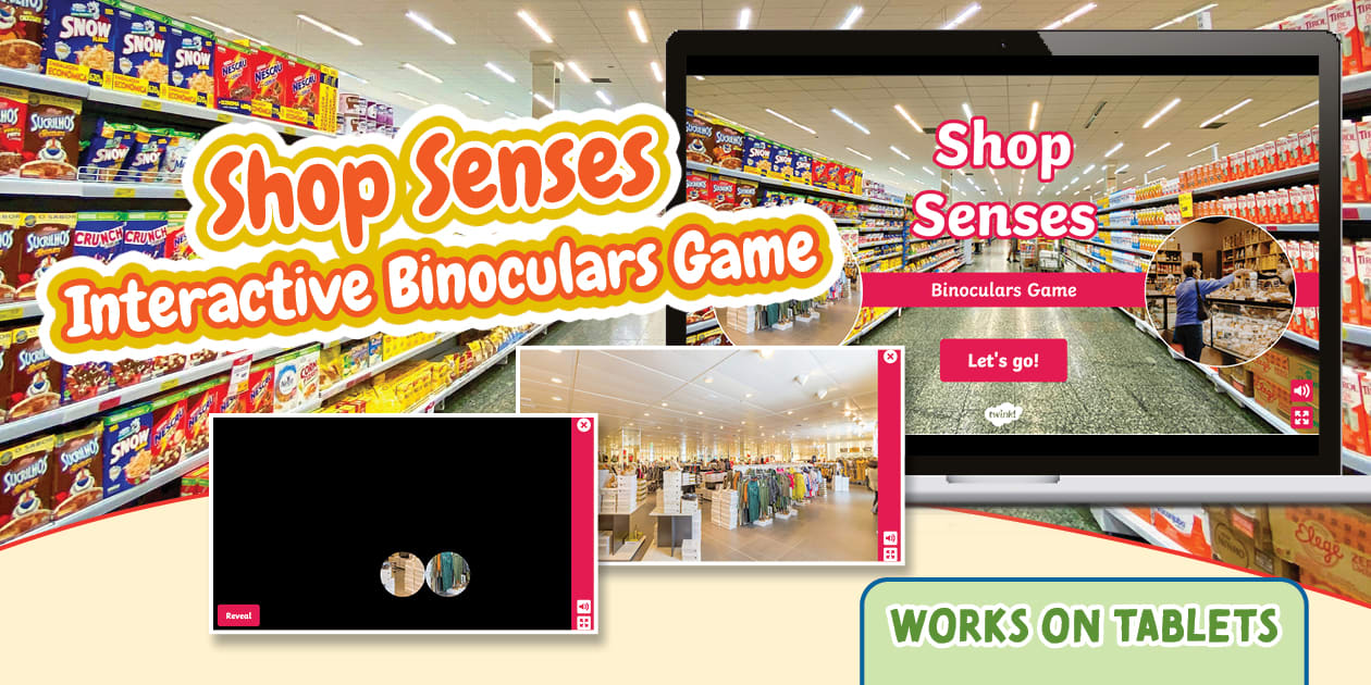 Shop Senses Interactive Binoculars Game
