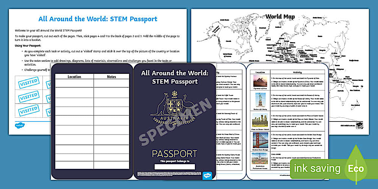 STEM Passport Activity Booklet