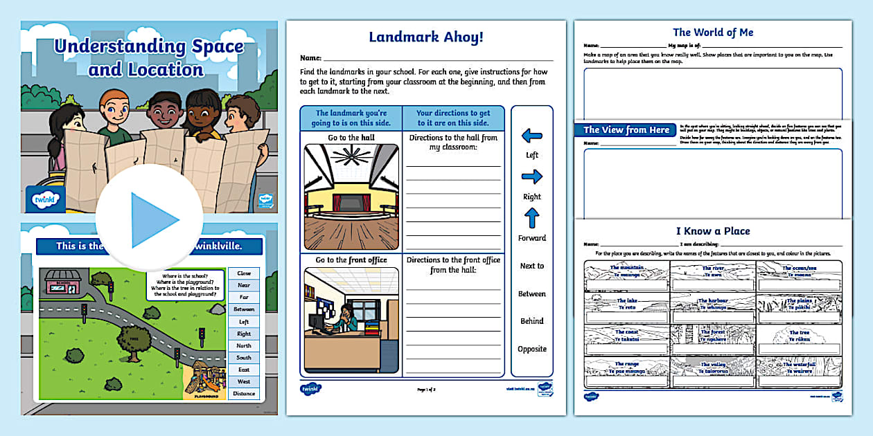 Year 0-3 Location and Position Activity Pack