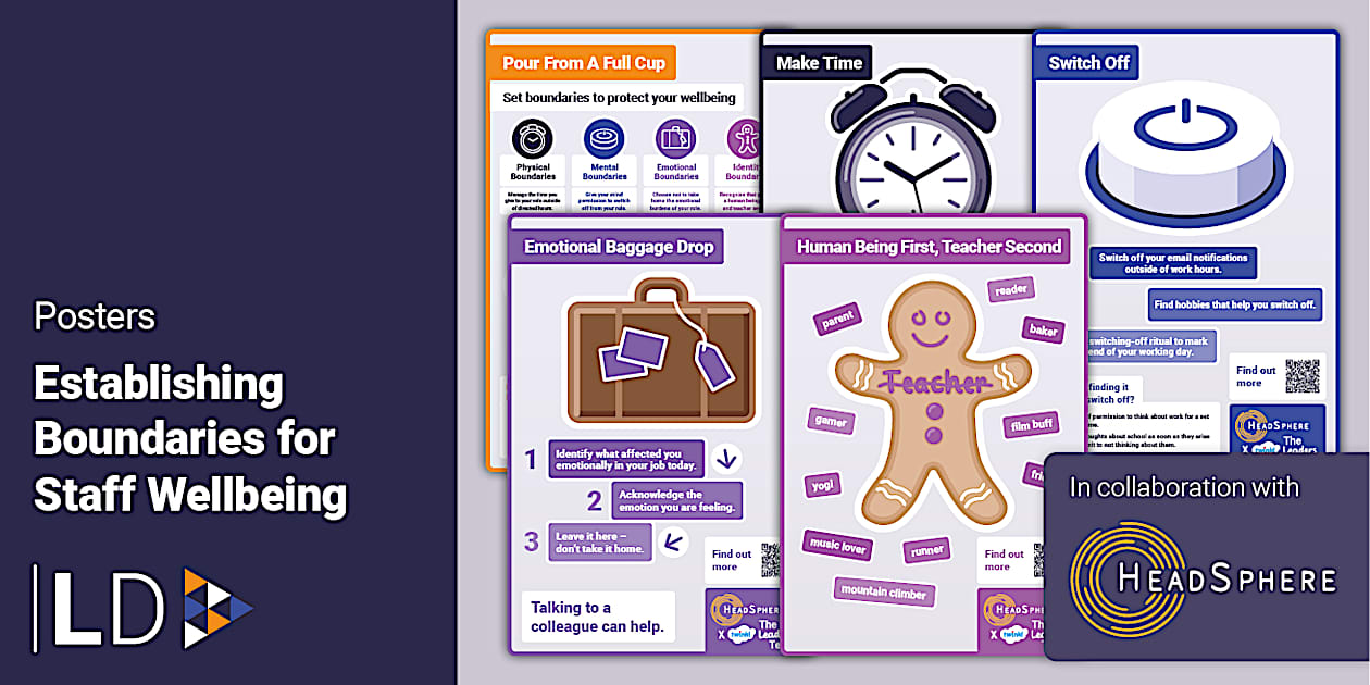 Posters: Establishing Boundaries for Staff Wellbeing