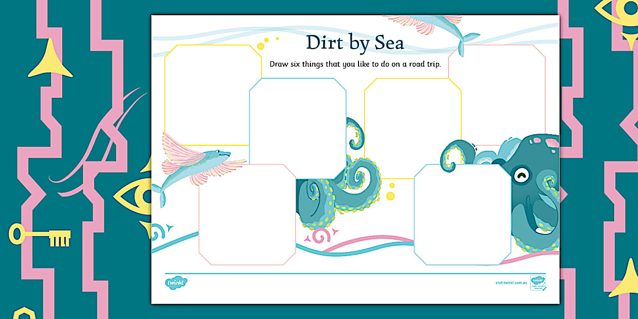 Drawing Activity to Support Teaching on ‘Dirt by Sea’