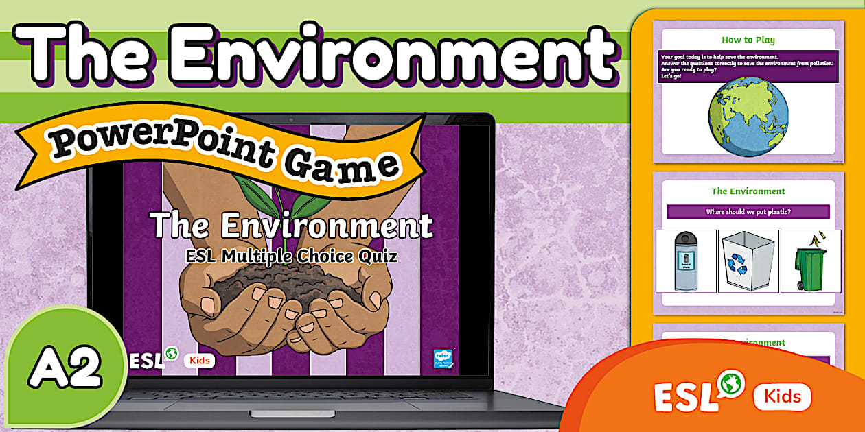 ESL Environment Quiz for Kids {A2}