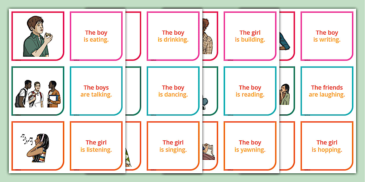 Older Learners Colourful Semantics: Who, Doing What? Picture ...