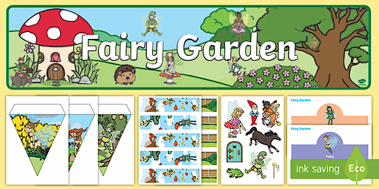 Fairy Garden Role Play Pack