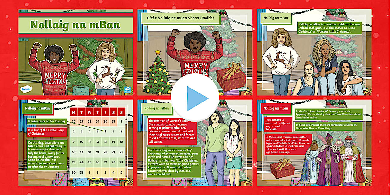 Nollaig na mBan PowerPoint | Primary Resources | Twinkl