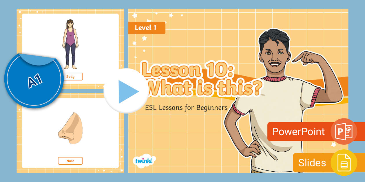 Lesson 10: Body Parts ESL Lesson | Inclusion | Twinkl