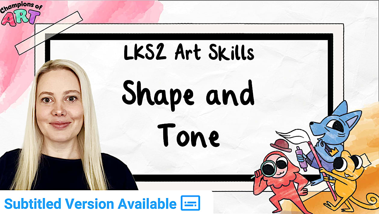 Shape and Tone Art Concept Video - Champions of Art: Strike A Pose Lesson 1