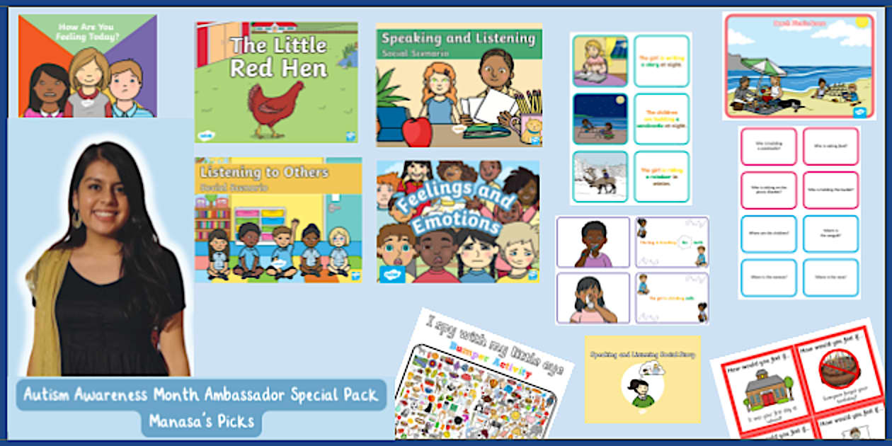 FREE! - Autism Awareness Month Ambassador Special Pack - Manasa's Picks