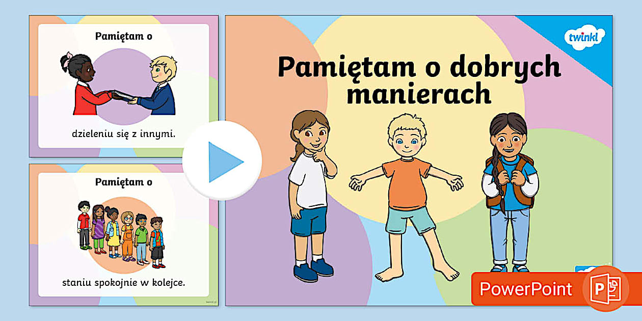 Dobre maniery | TUS | PowerPoint (Teacher-Made) - Twinkl