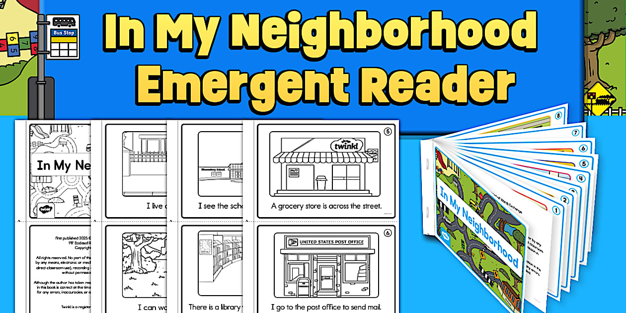 In My Neighborhood Emergent Reader