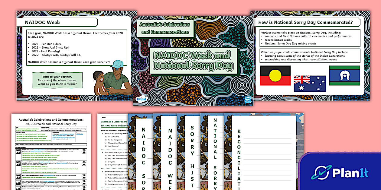 Year 3 HASS Australia NAIDOC Week and National Sorry Day