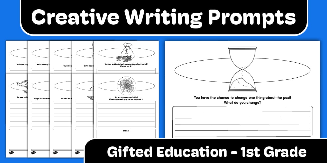 Creative Writing Prompt Sets for Gifted Education