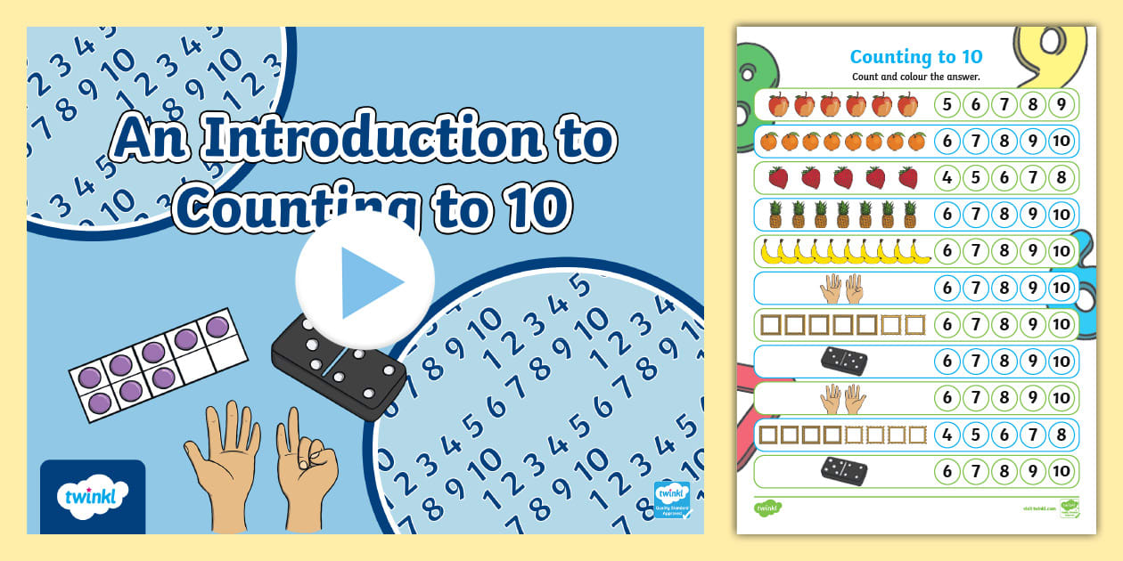 An Introduction to Counting to 10 Resource Pack - Twinkl