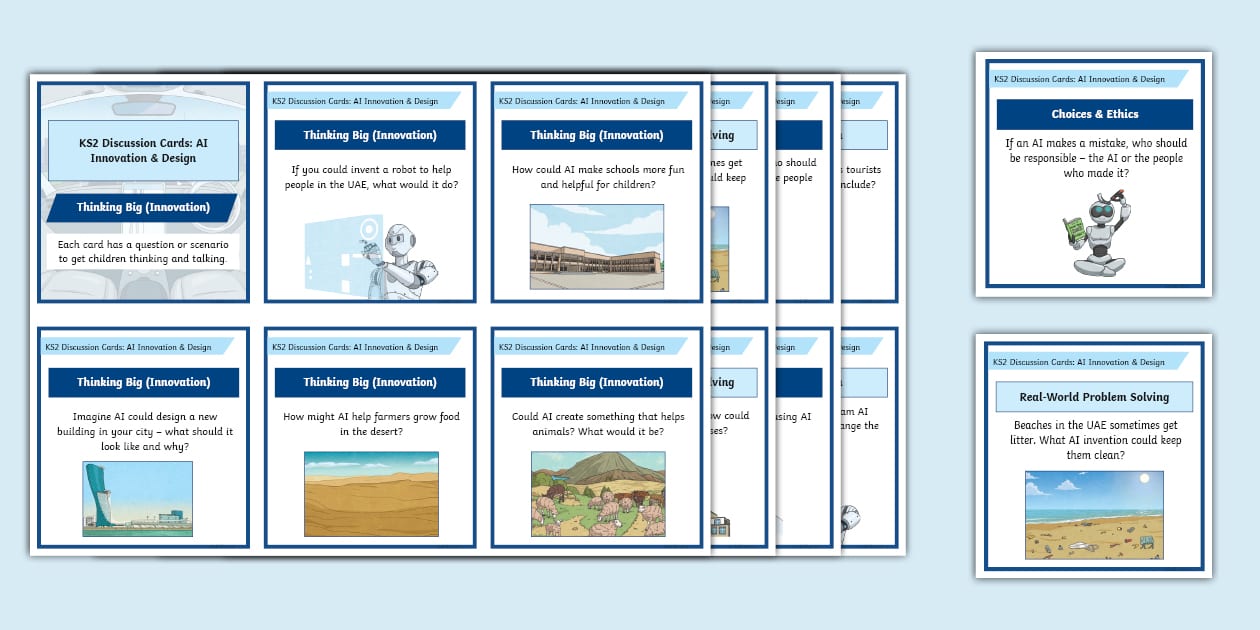 AI Innovation and Design Discussion Cards