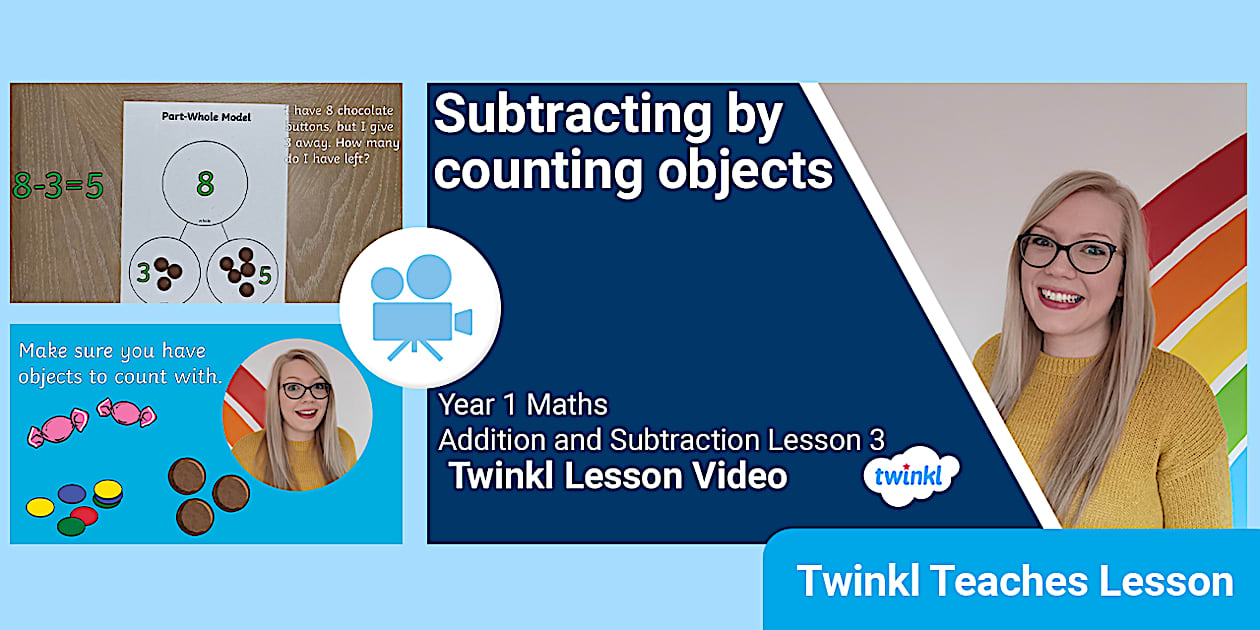👉 Year 1 (Ages 5-6) Addition and Subtraction: Video Lesson 3