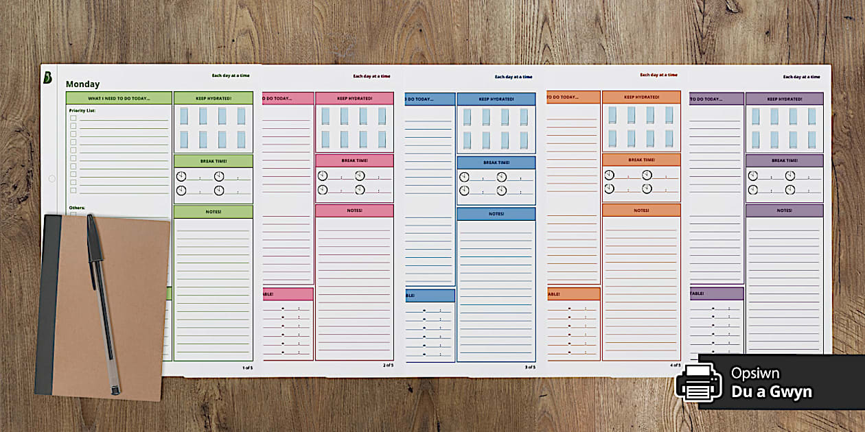 Secondary Daily Planner (Teacher-Made) - Twinkl