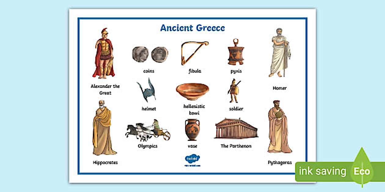 Ancient Greece Vocabulary Mat