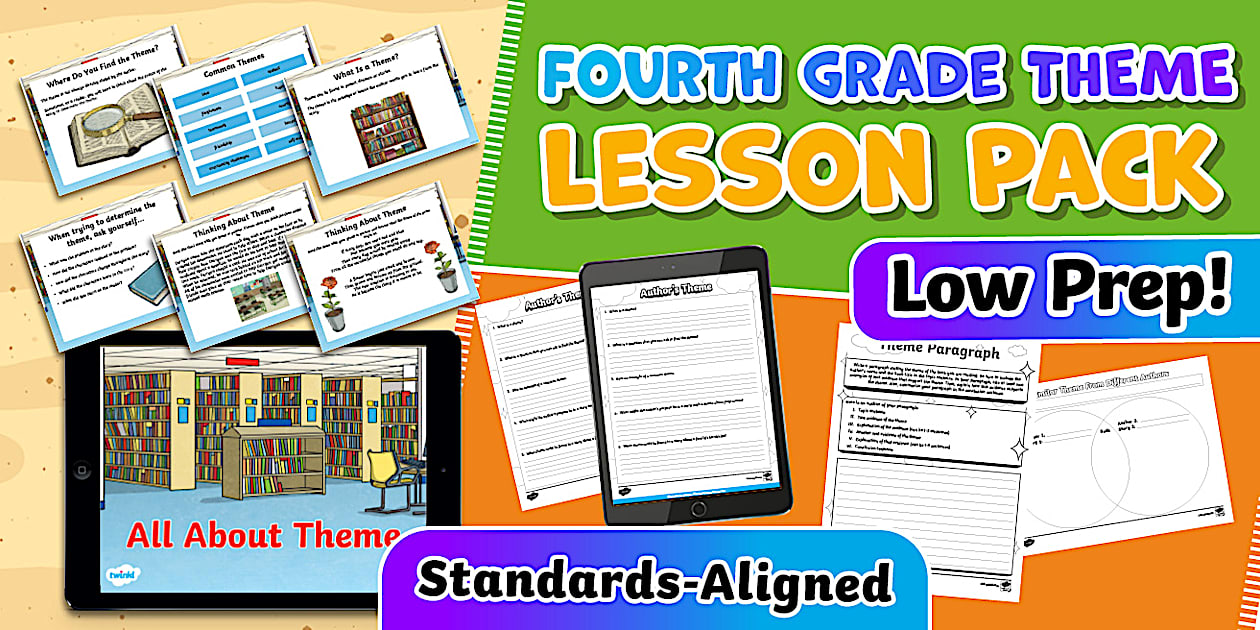 Fourth Grade Theme Lesson Pack (teacher made) - Twinkl