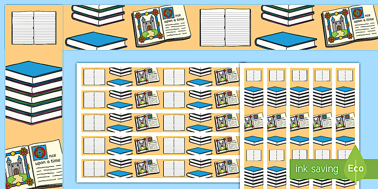 👉 Library Display Borders | Display Resources - Twinkl