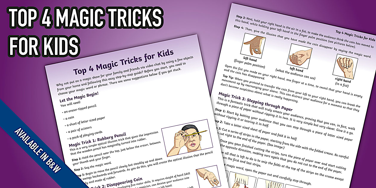Fun Magic Tricks for Kids