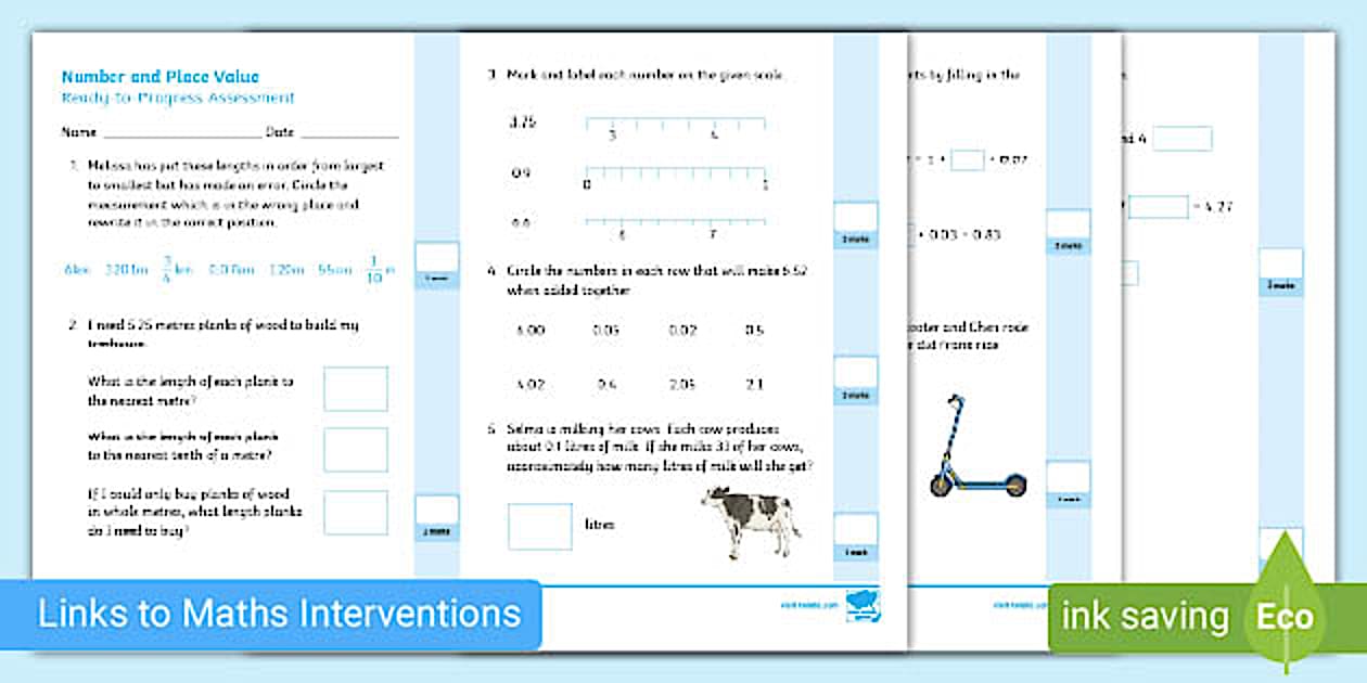👉 Assessment of Y5 Ready-to-Progress Criteria: Number and Place Value