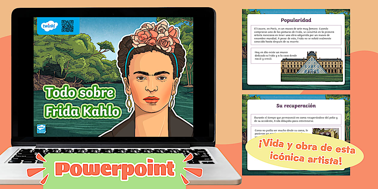 Powerpoint | Frida Kahlo | Vida y Obra | Artes Visuales