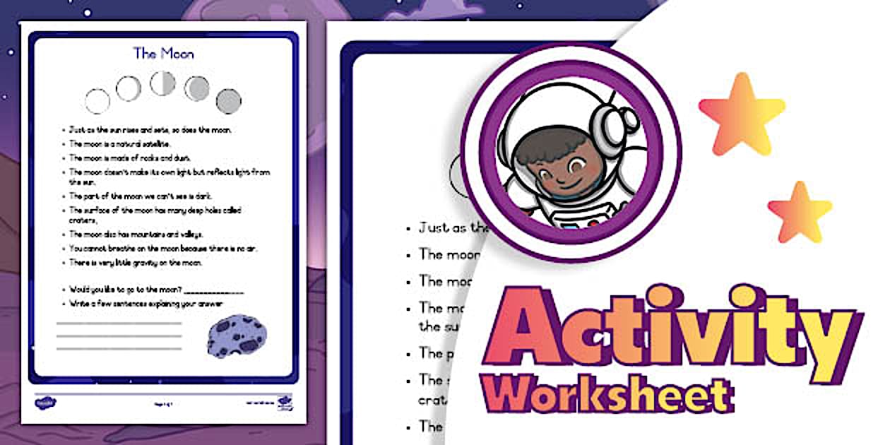 Life Skills -The Sky at Night- Fact File: The Moon