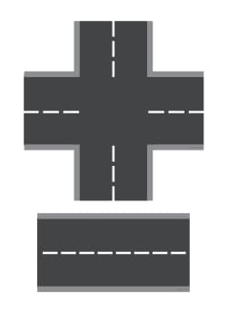 Printable Road Pieces (teacher made)