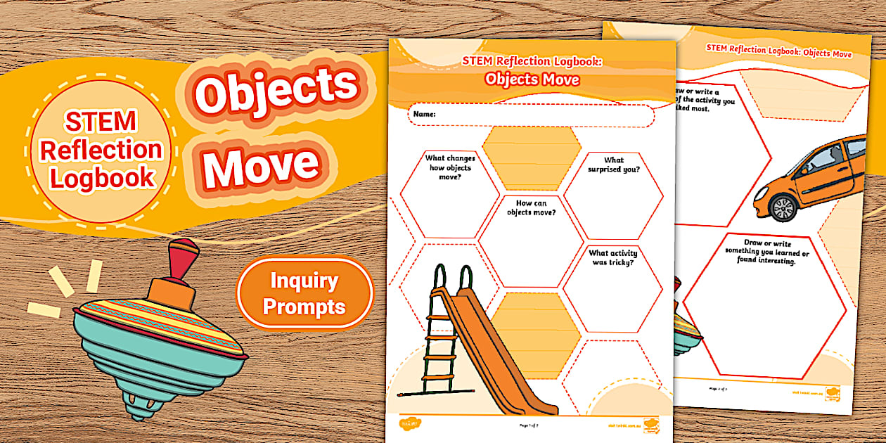 STEM Reflection Logbook: Objects Move (professor feito)