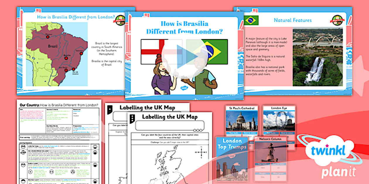 Geography: Our Country Unit: How is Brasilia Different from London? Year 1
