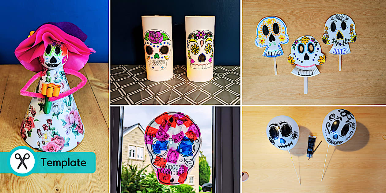 Día De Los Muertos Decorations Pack | Day of the Dead Crafts