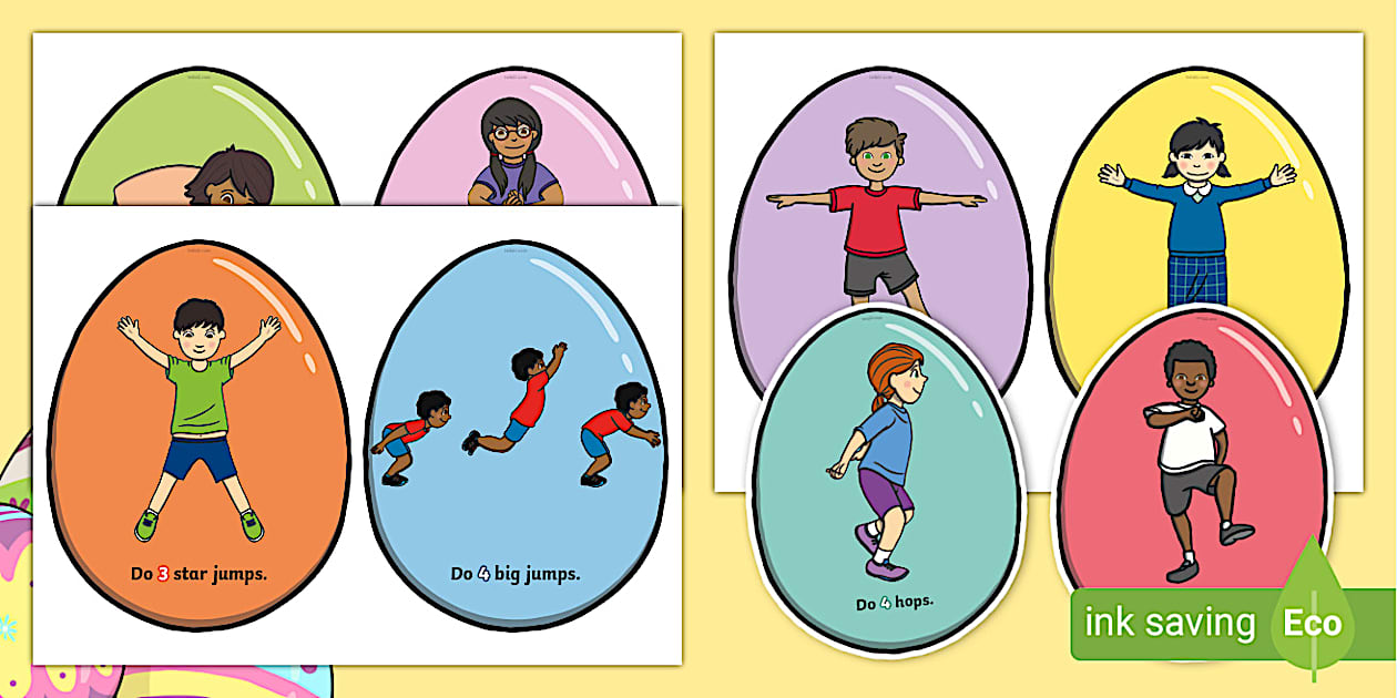 Easter Egg Activity Station Cards (teacher made) - Twinkl