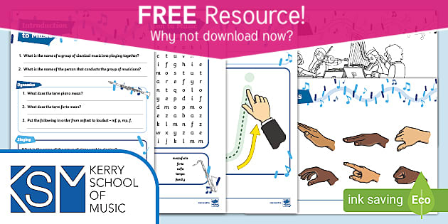 FREE! - Music Resource Pack | Kerry School of Music | Twinkl