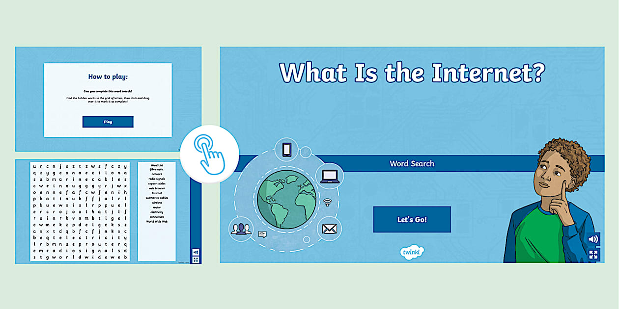 Internet Word Search | Internet Terminology | Twinkl