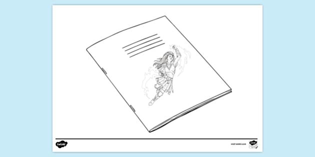 Comic Book Colouring Page | Colouring Sheets (teacher made)