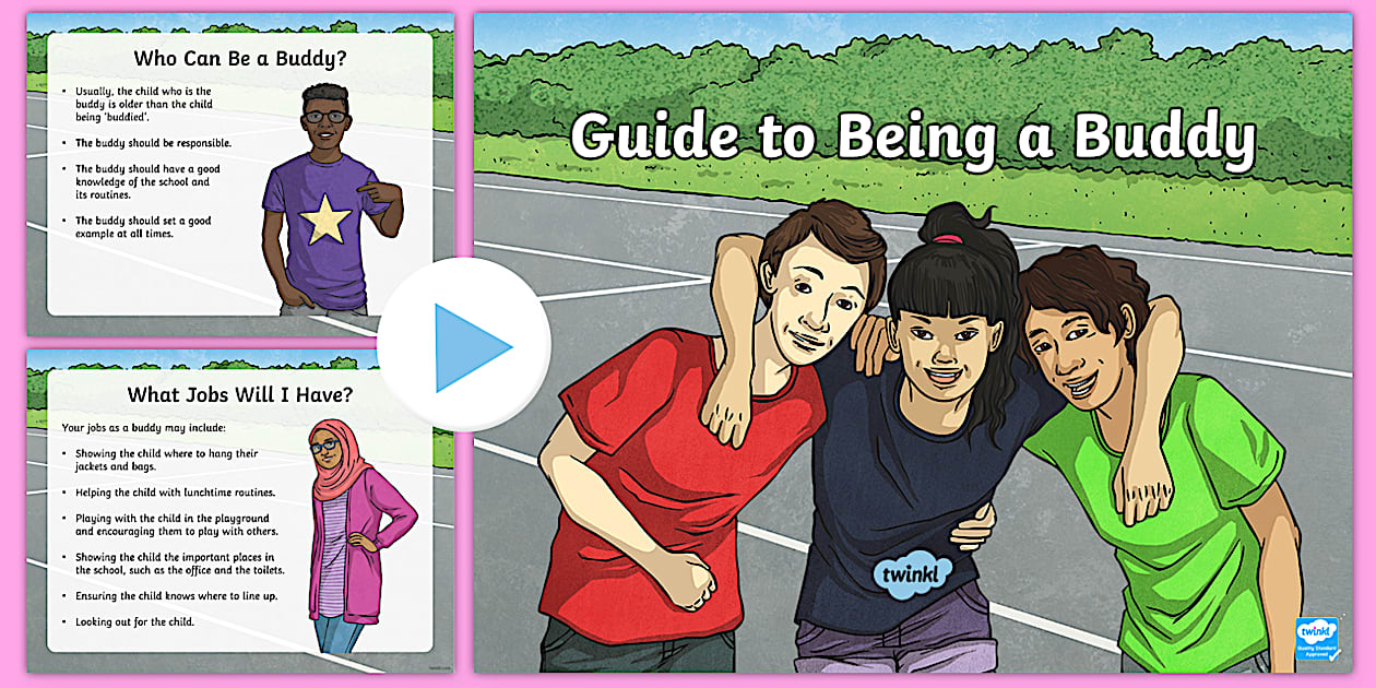 Guide to Being a Buddy PowerPoint (Teacher-Made) - Twinkl