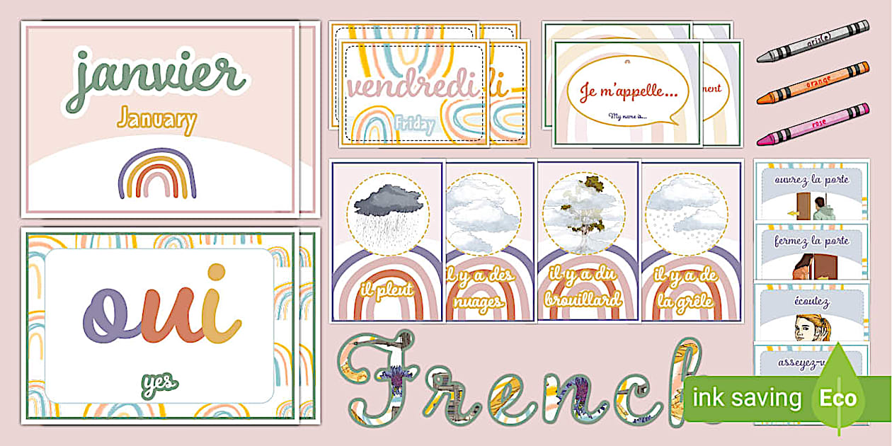 👉 Primary French Display Resources Pack | Twinkl Resources
