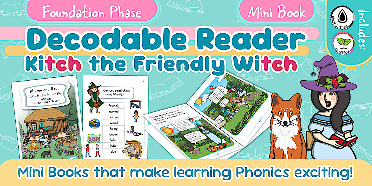 FP Phonics -tch Decodable Reader - Mini Book (CAPS Aligned)