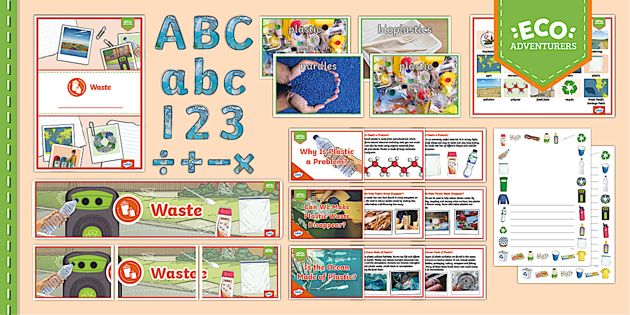 Year 5 Waste: Display Pack (teacher made) - Twinkl