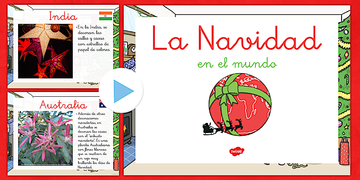 Presentación: Navidad por el mundo | Recursos | Twinkl