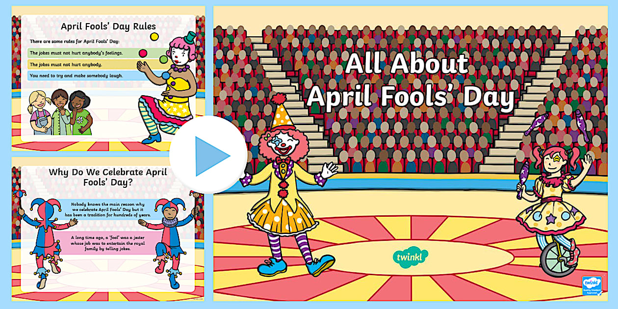 EYFS April Fools' Day PowerPoint - Twinkl