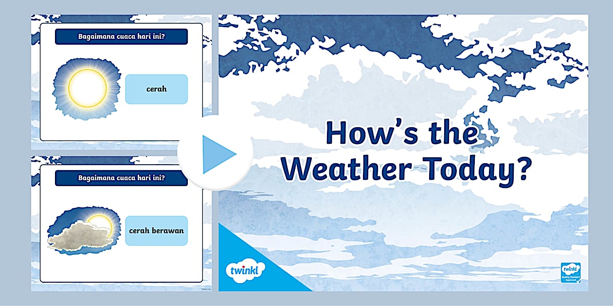 How's the Weather PowerPoint? - Indonesian (Teacher-Made)