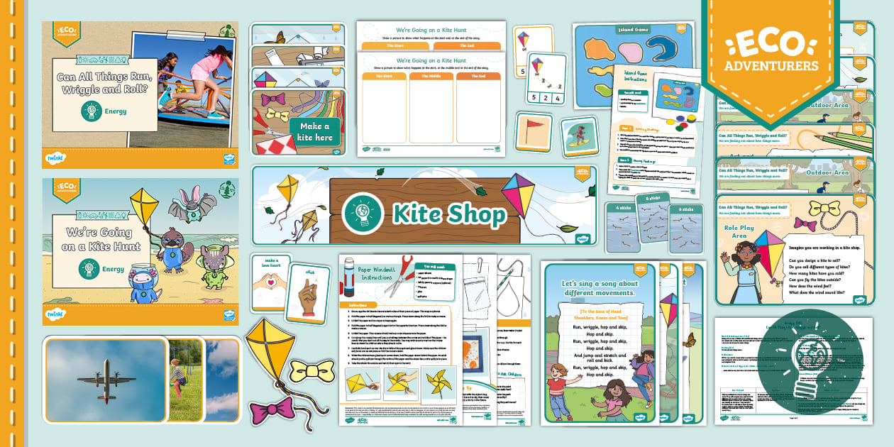 EYFS Energy Movement: Can All Things Run, Wriggle and Roll?