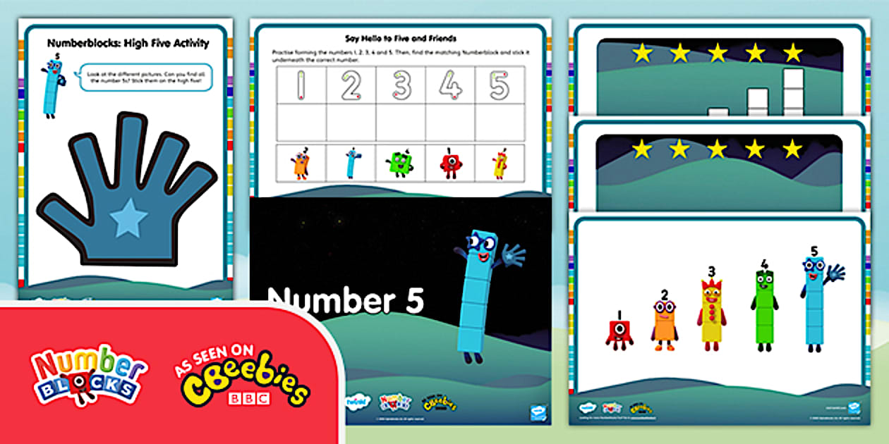 👉 Numberblocks: Number Five's Band Resource Pack - Twinkl